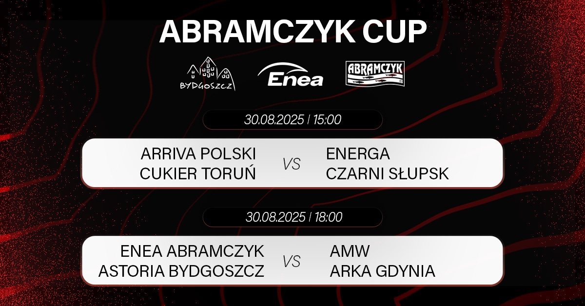 Bilety Abramczyk Cup 2025 - sobota, 30.08.2025 15:00 Bydgoszcz | abilet.pl